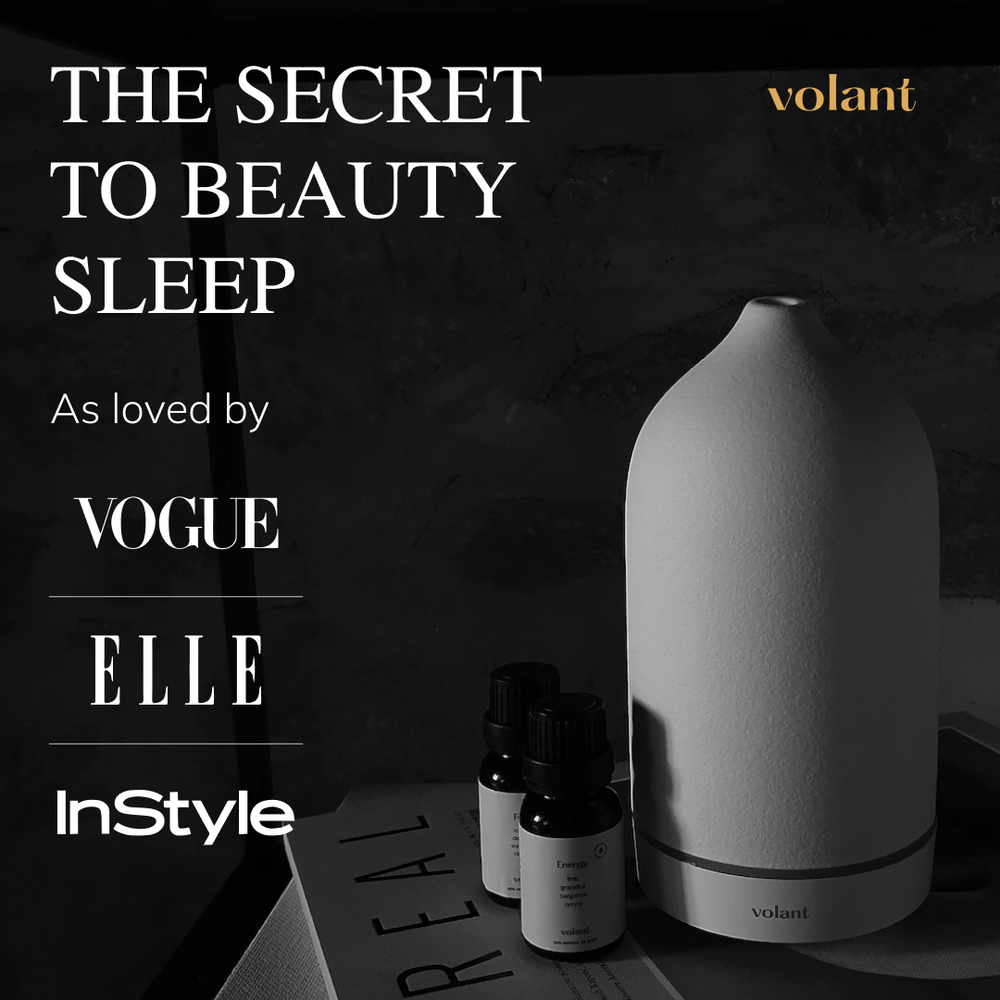 White Essential Oil Diffuser for Aromatherapy | volant